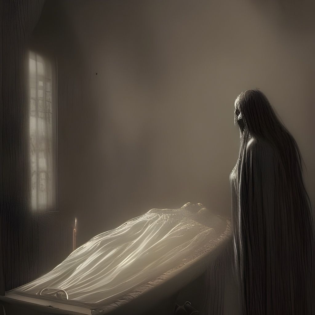 Cozy deathbed - AI Generated Artwork - NightCafe Creator