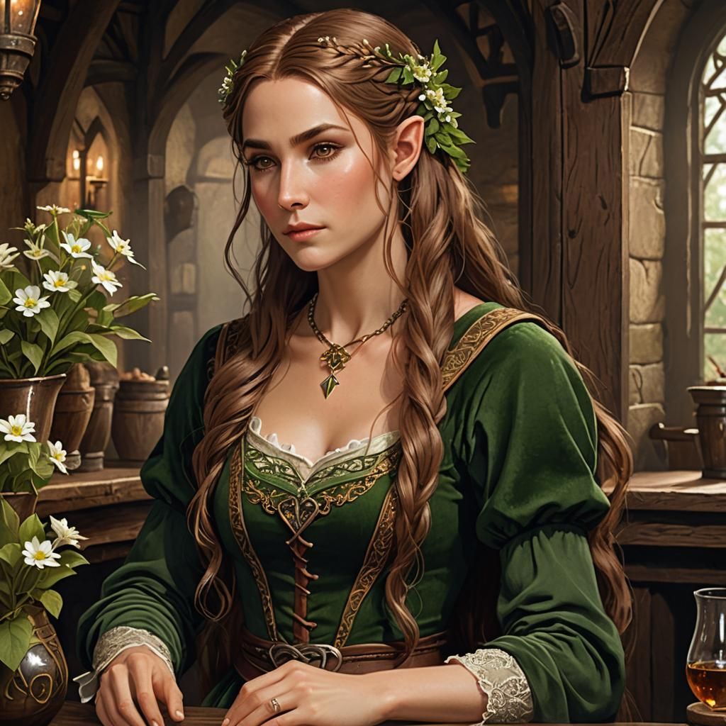 Wood elf princess - AI Generated Artwork - NightCafe Creator