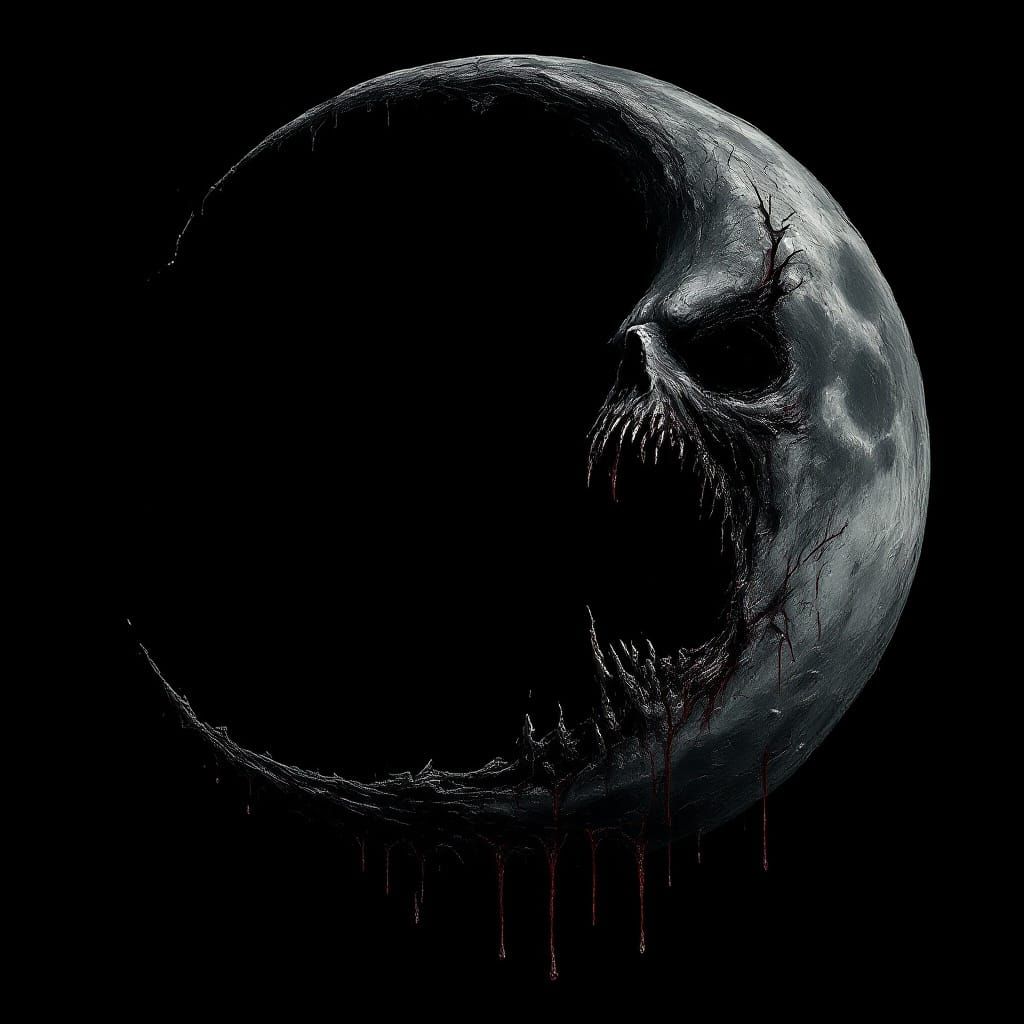 Eldritch Moon - Eldritch Moon in Dark Cosmic Horror Style