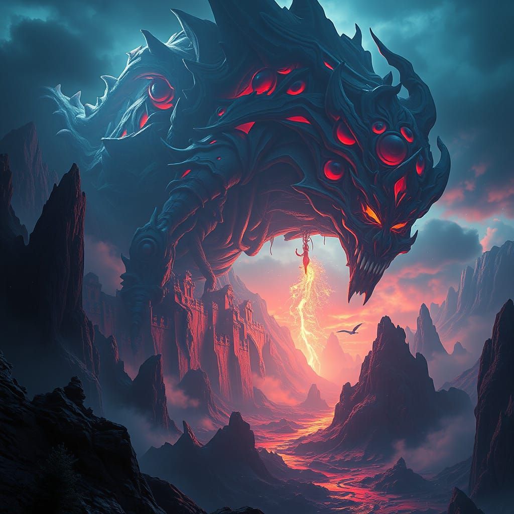 The death of the world - Apocalyptic Fantasy World in Deep,