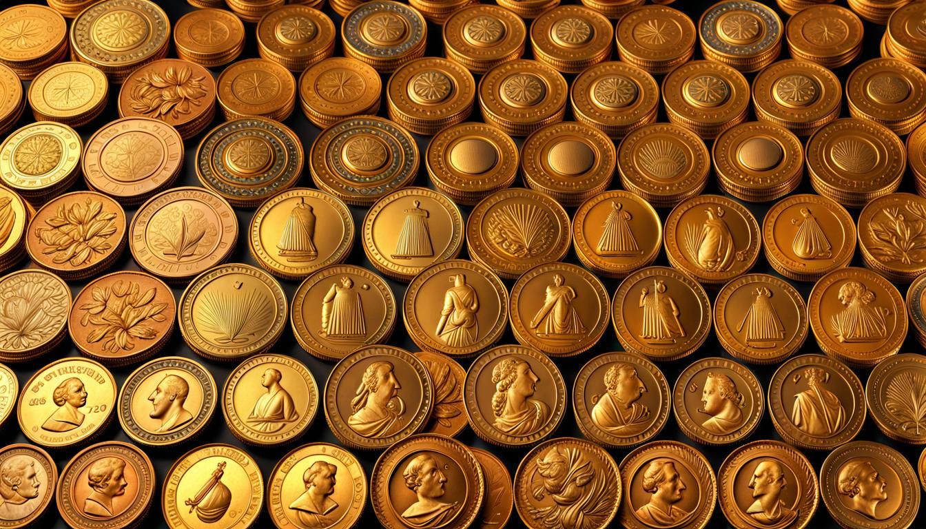 Coin Collection - AI Generated Artwork - NightCafe Creator