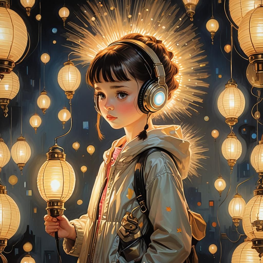 Lantern Thoughts - AI Generated Artwork - NightCafe Creator