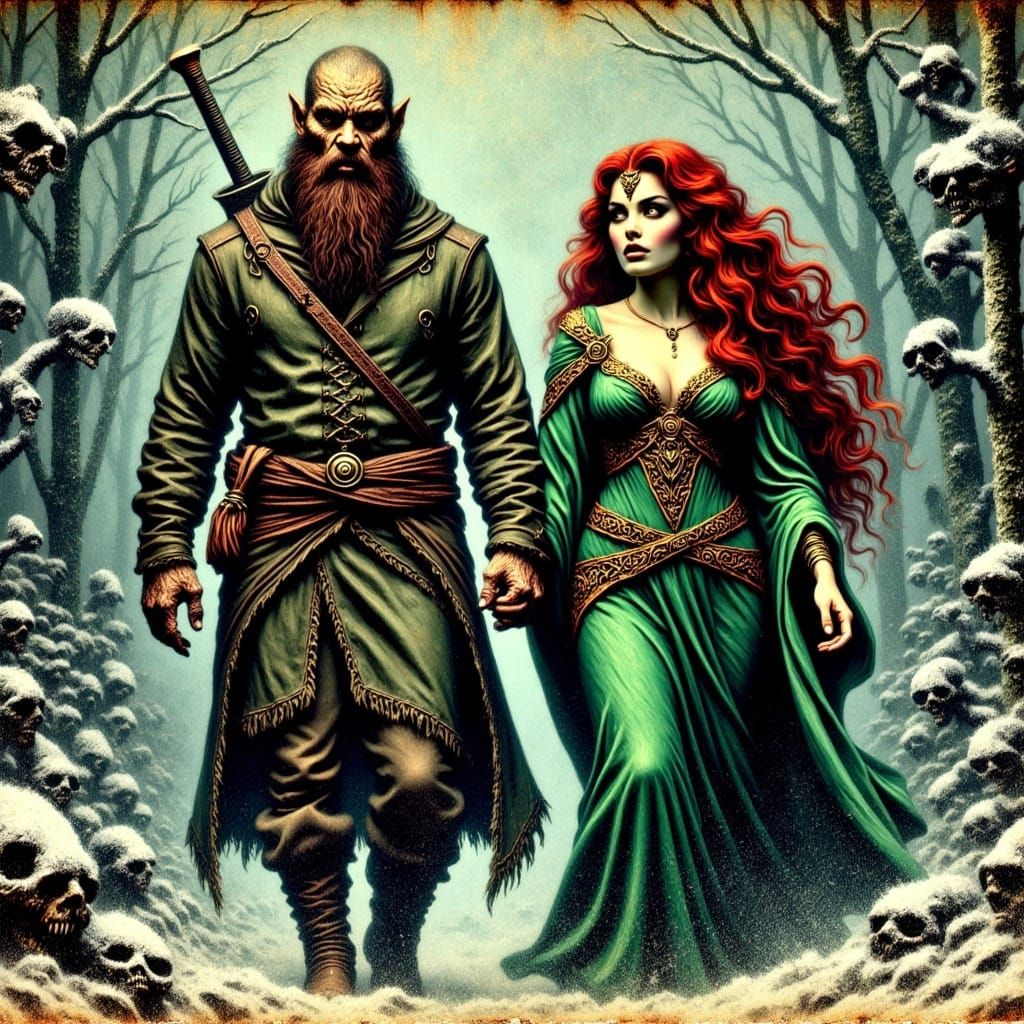 Fantasy Couple Portrait - Fantasy Couple Portrait