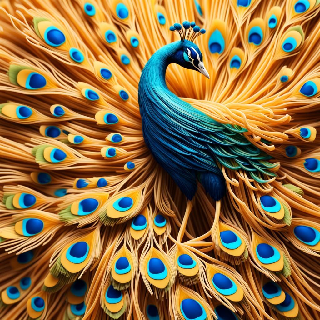 pasta bird - AI Generated Artwork - NightCafe Creator
