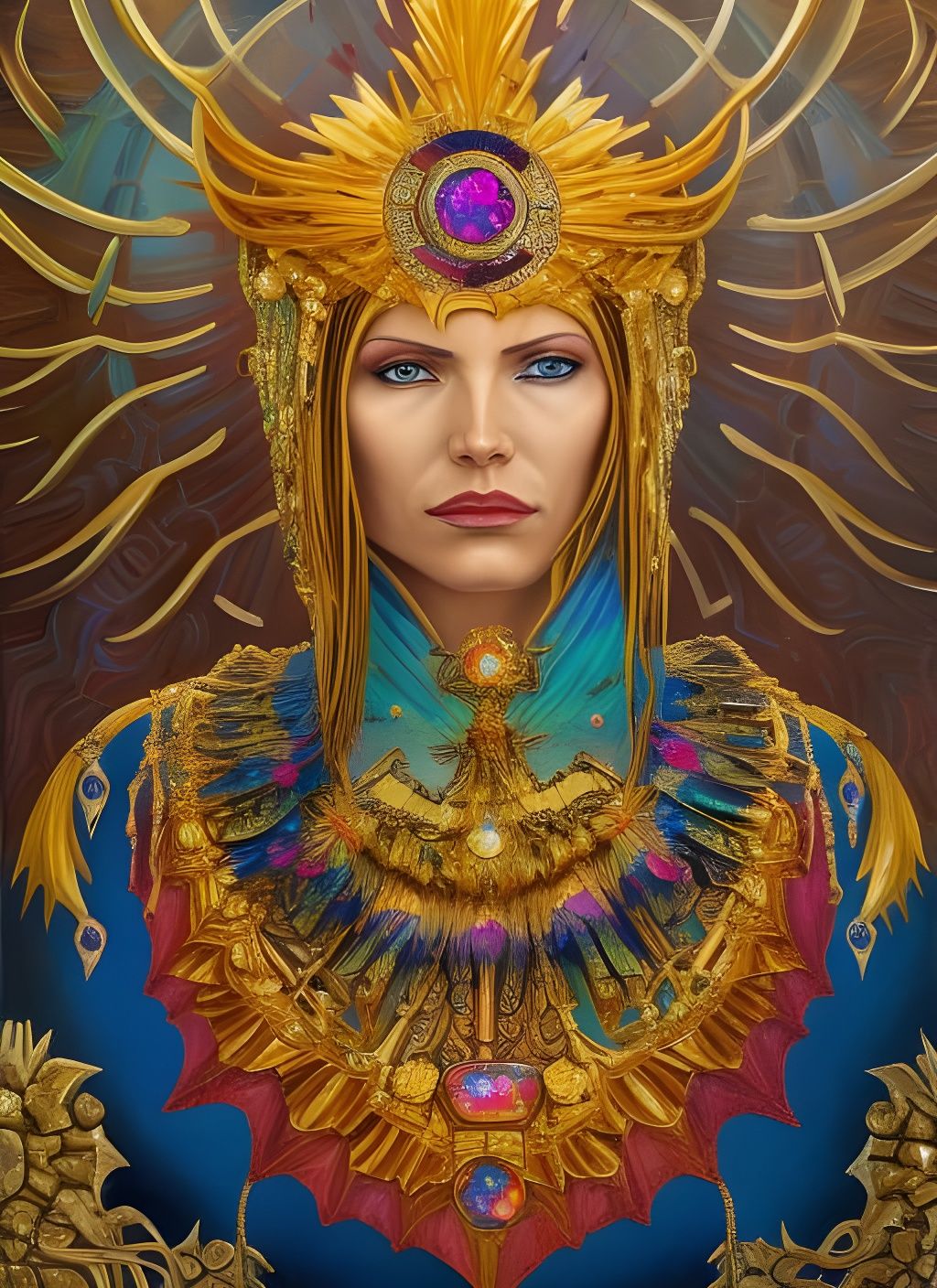 Space Opera Queen V - AI Generated Artwork - NightCafe Creator