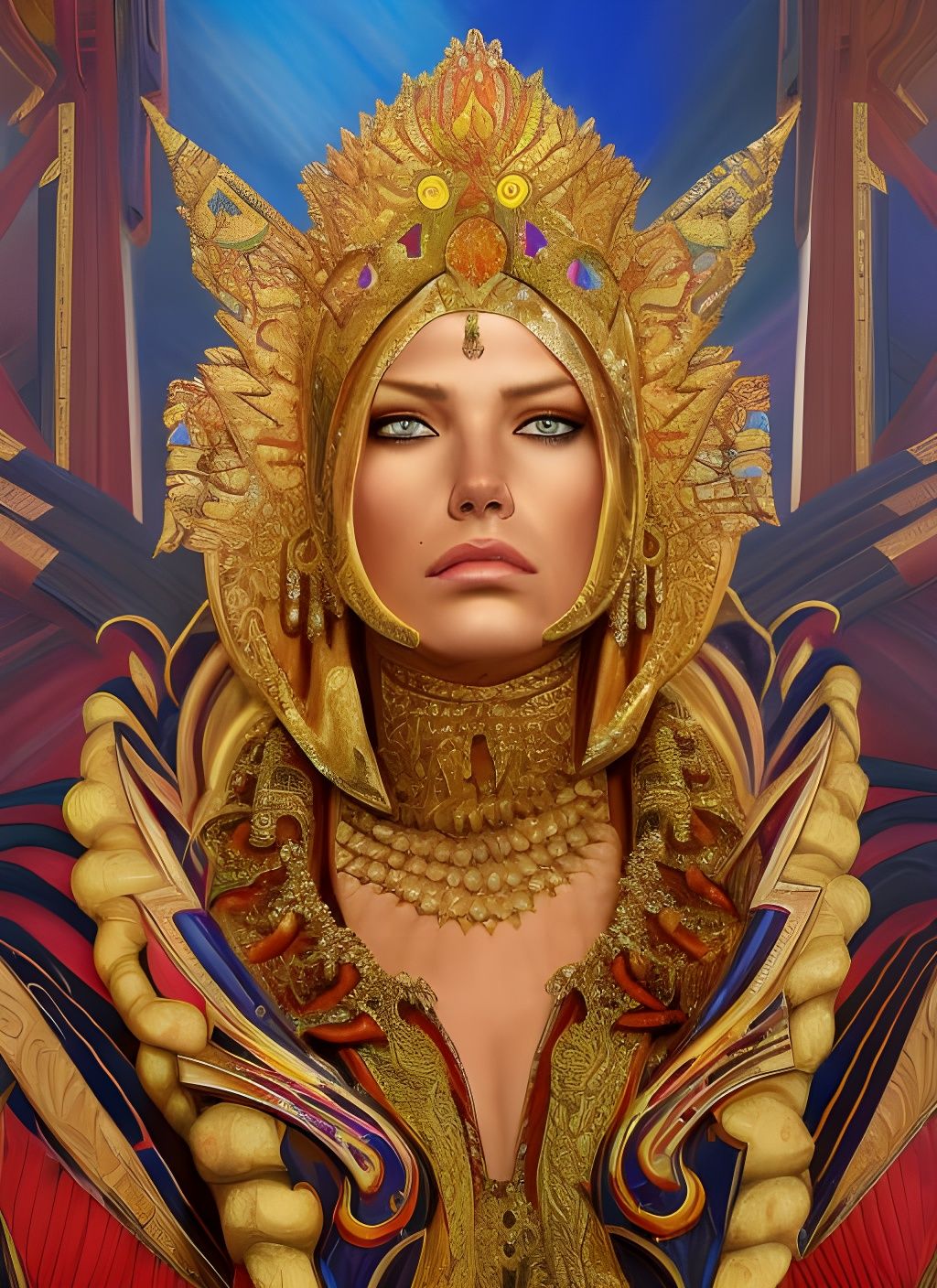 Space Opera Queen VI - AI Generated Artwork - NightCafe Creator