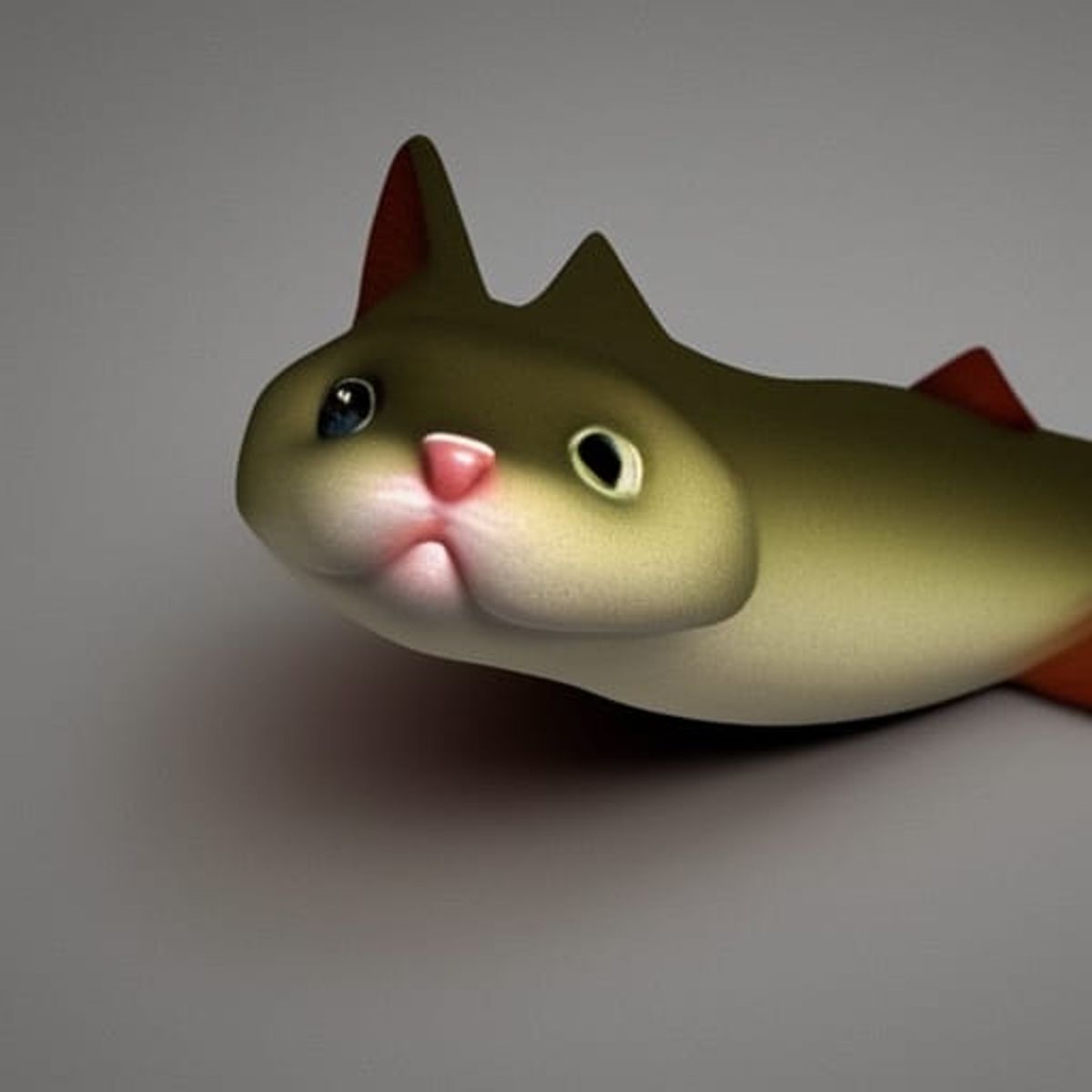 cat catfish fish - AI Generated Artwork - NightCafe Creator