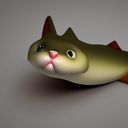 cat catfish fish - AI Generated Artwork - NightCafe Creator