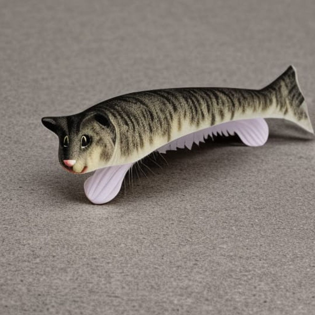 cat catfish fish - AI Generated Artwork - NightCafe Creator