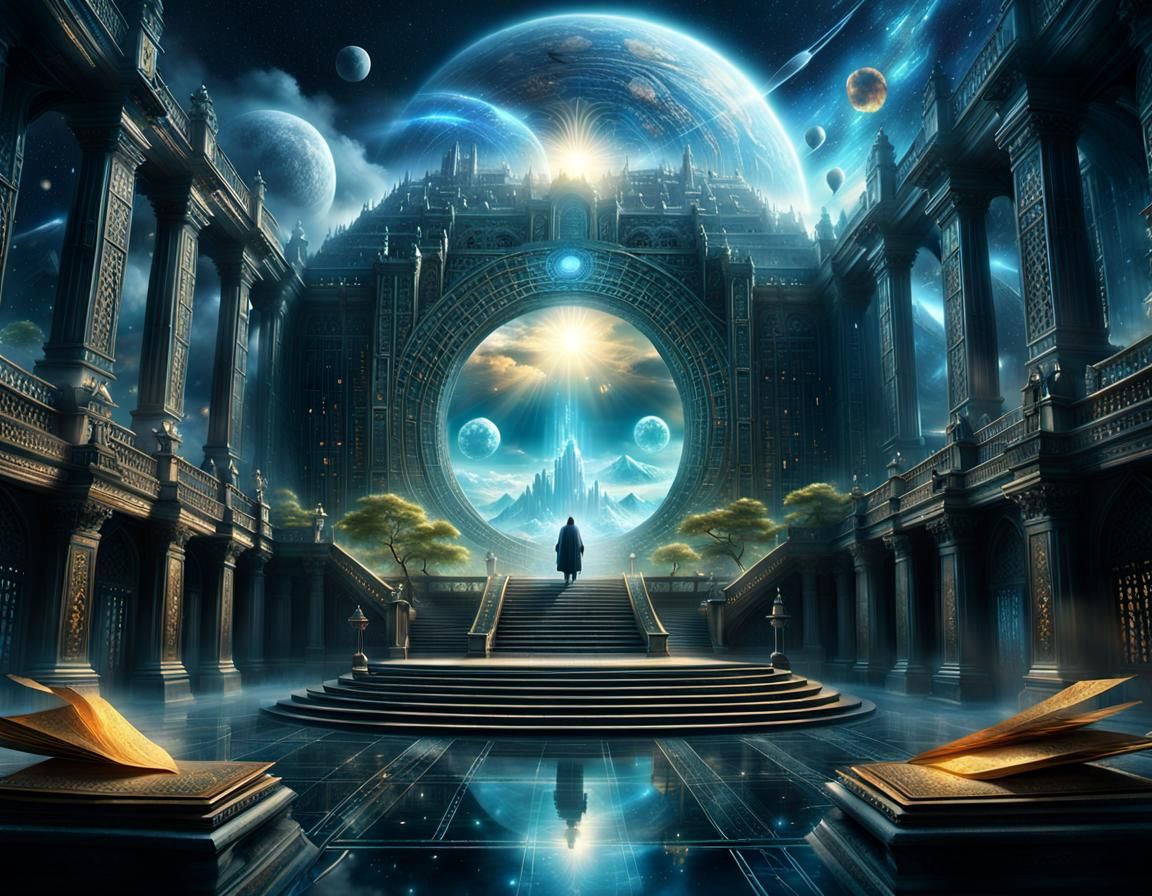 ANCIENT LIBRARY of the Mind and its consciousness - AI Generated ...