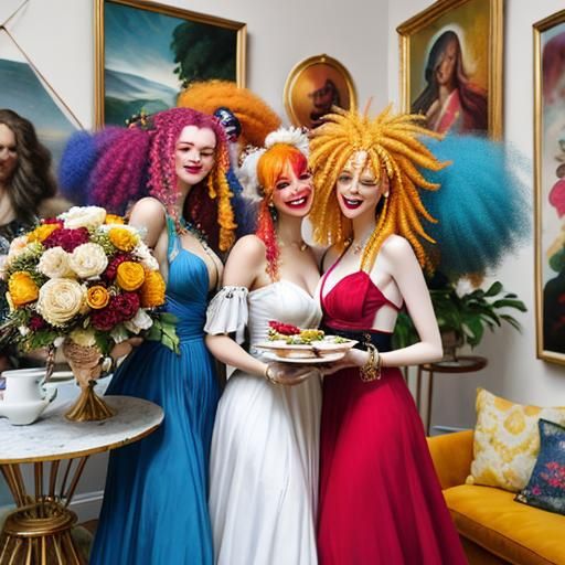 It's party ! - AI Generated Artwork - NightCafe Creator