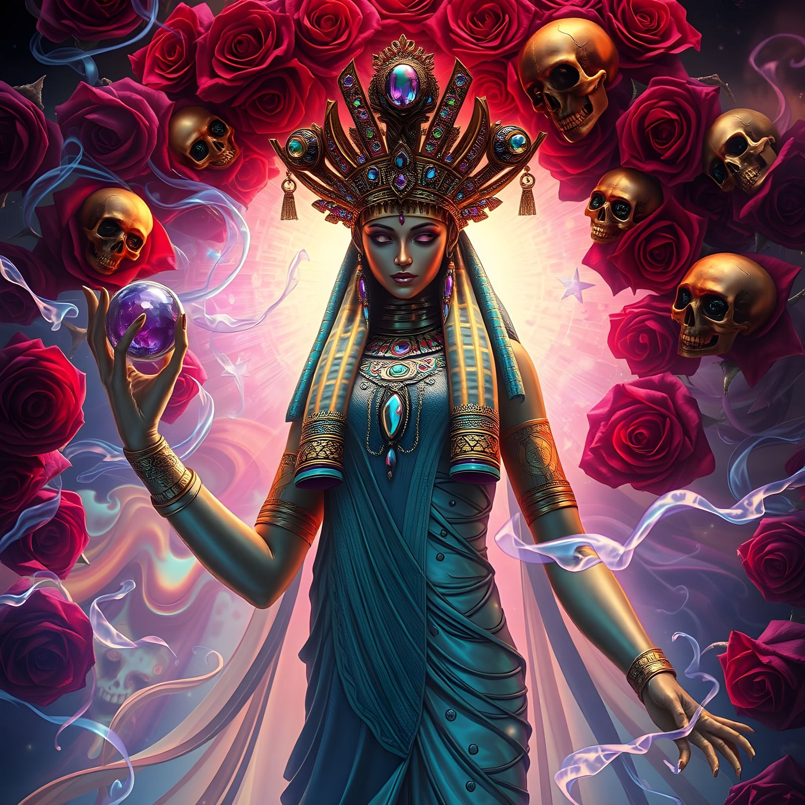 Anput, the Egyptian goddess of the underworld