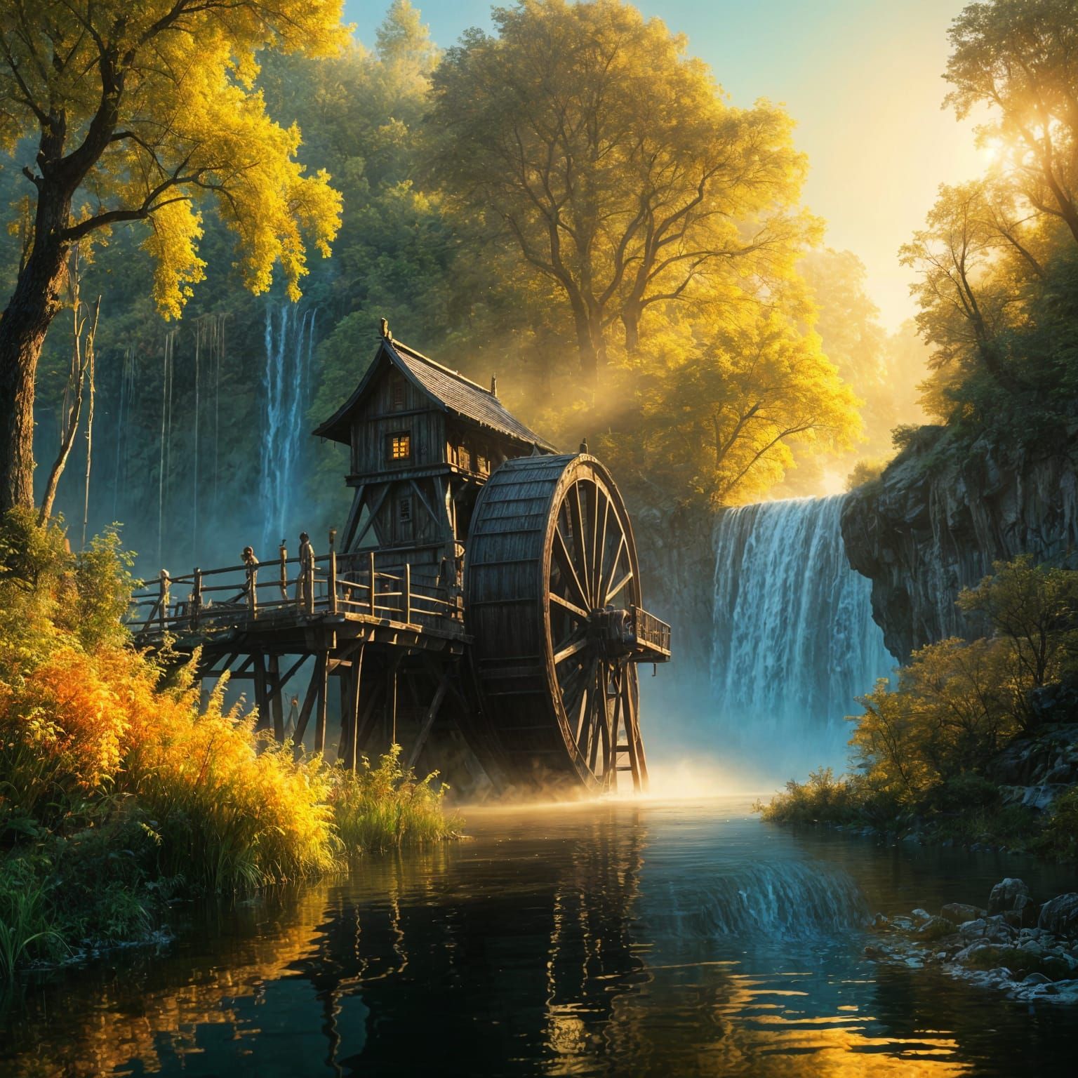 Old Waterwheel
