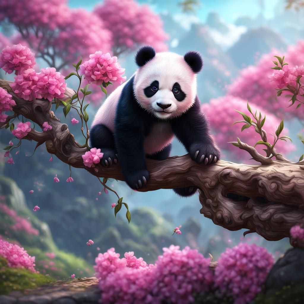 panda - AI Generated Artwork - NightCafe Creator