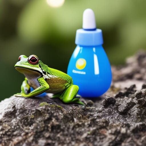 Removes blemishes & warts! Frog approved! - AI Generated Artwork ...