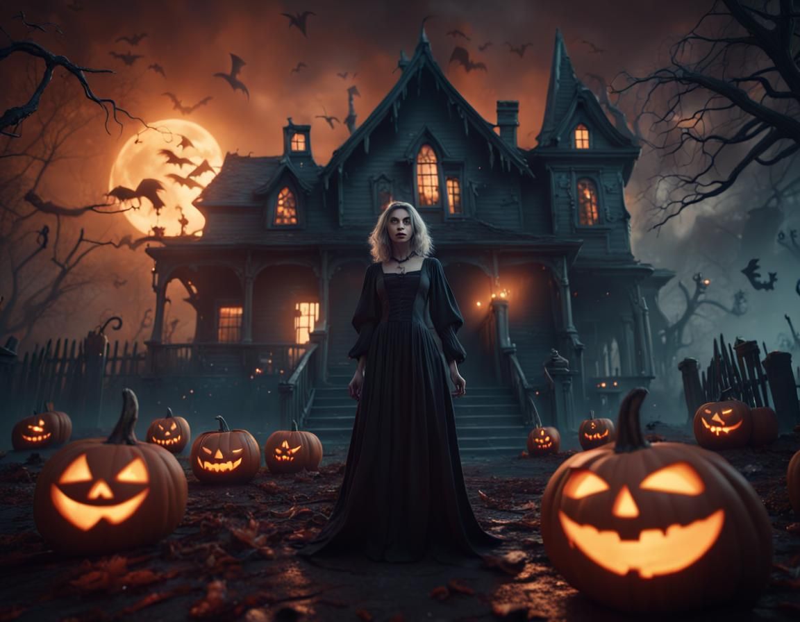 It's Halloween ... Tonight! - AI Generated Artwork - NightCafe Creator