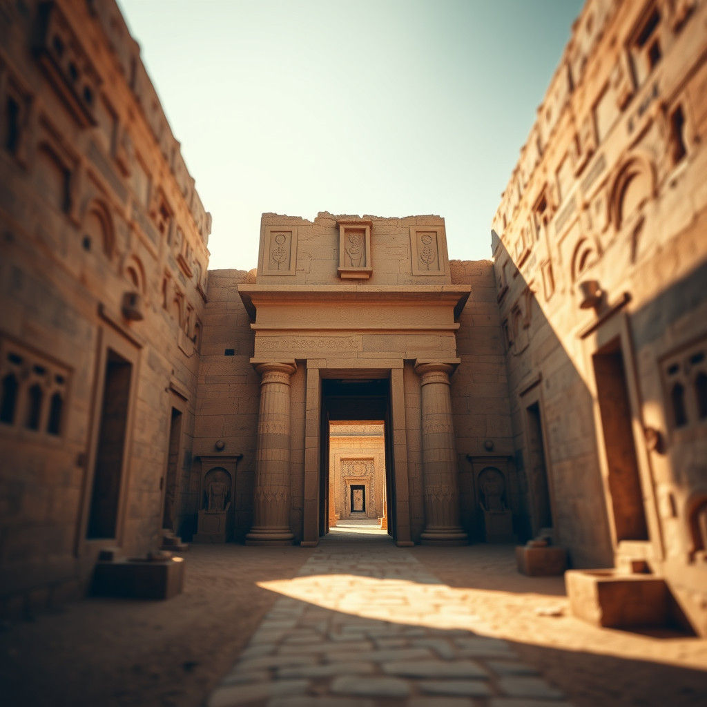 Mesopotamian eye temple - Mesopotamian eye temple