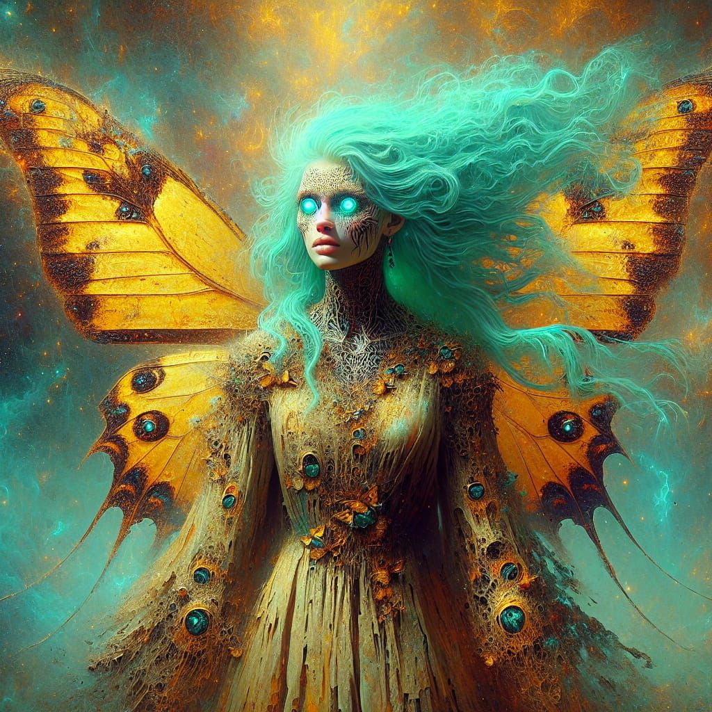 creepy fairy - AI Generated Artwork - NightCafe Creator