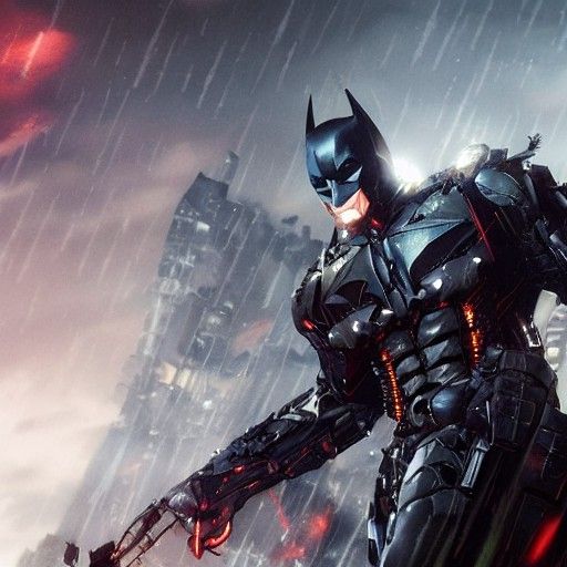 Arkham Knight Rider - AI Generated Artwork - NightCafe Creator