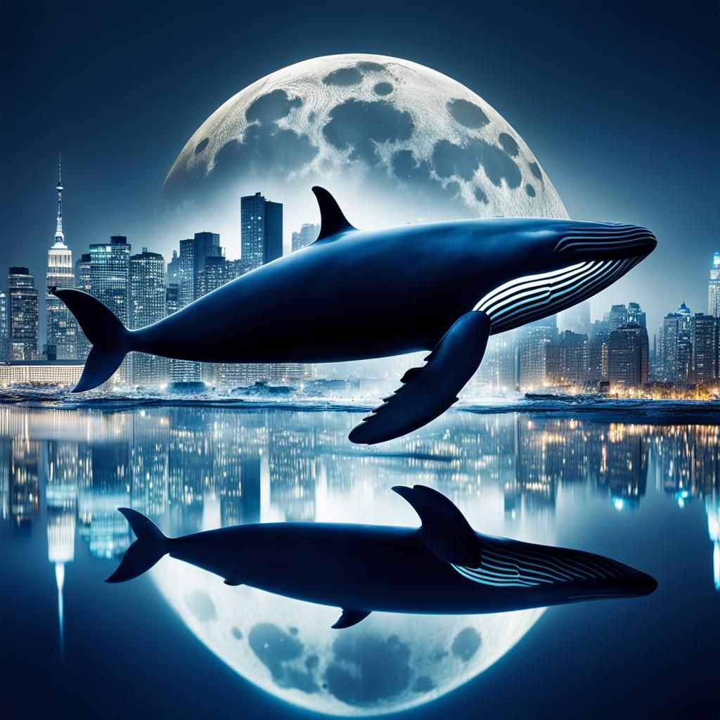 Whale Dreaming - AI Generated Artwork - NightCafe Creator