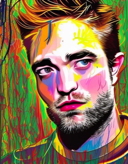 Robert Pattinson - AI Generated Artwork - NightCafe Creator