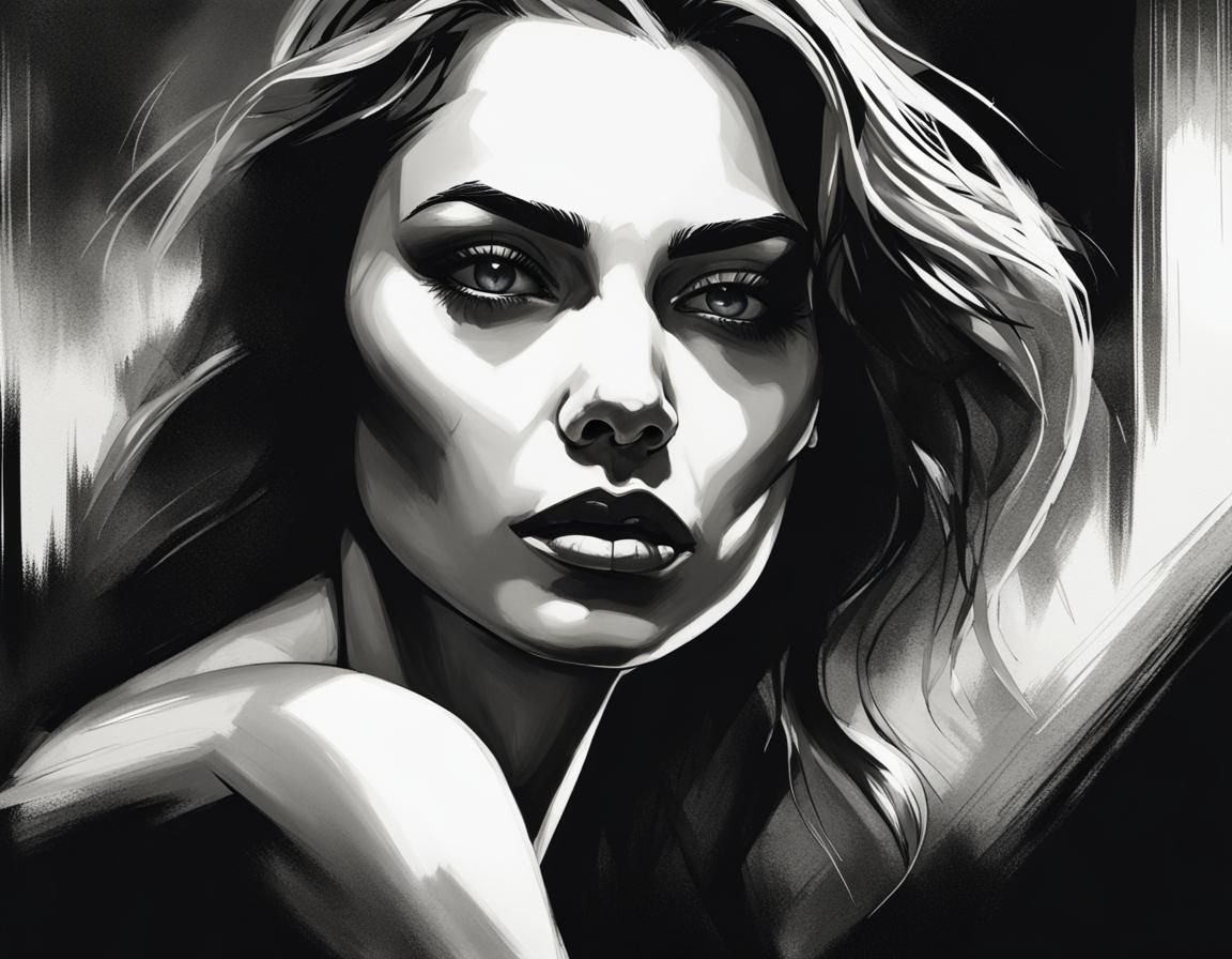 Ink Wash Painting #5 - AI Generated Artwork - NightCafe Creator