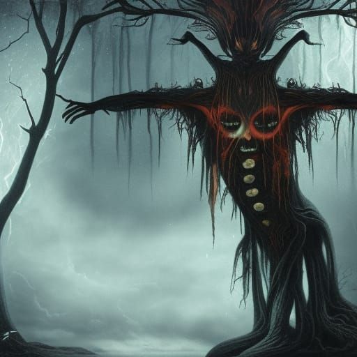 Tree monster - AI Generated Artwork - NightCafe Creator