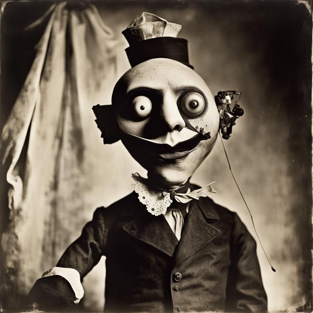 Nightmarish puppet - AI Generated Artwork - NightCafe Creator