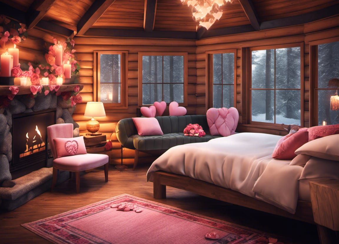 Love Cabin - AI Generated Artwork - NightCafe Creator