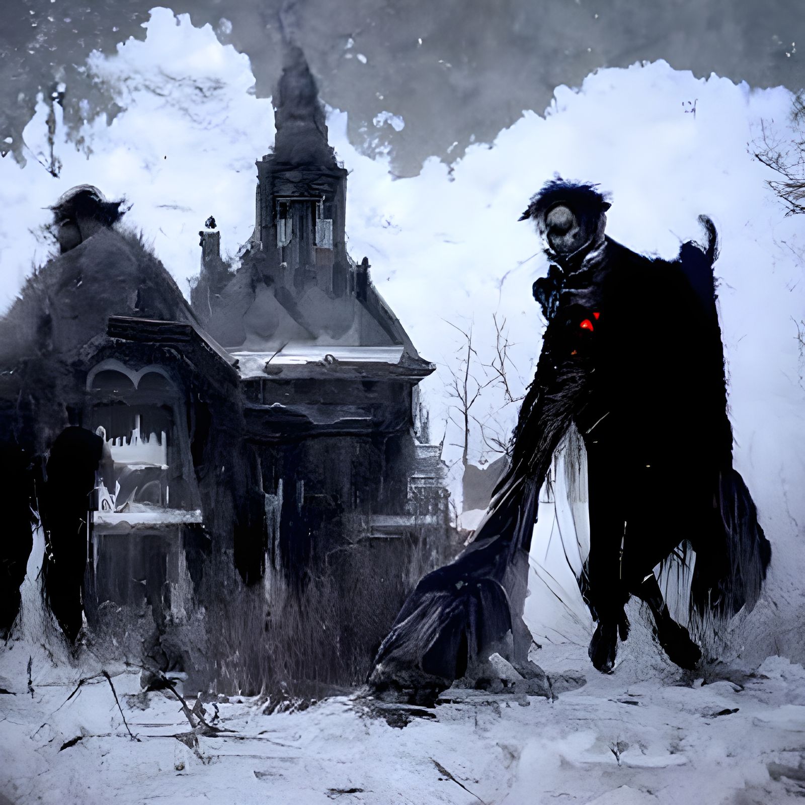 Victorian vampire heading for library in 1880s - AI Generated Artwork ...