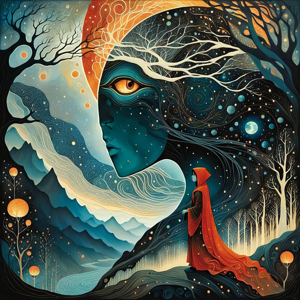 Everything is ghostly, in this raging world, there is only a moment ...