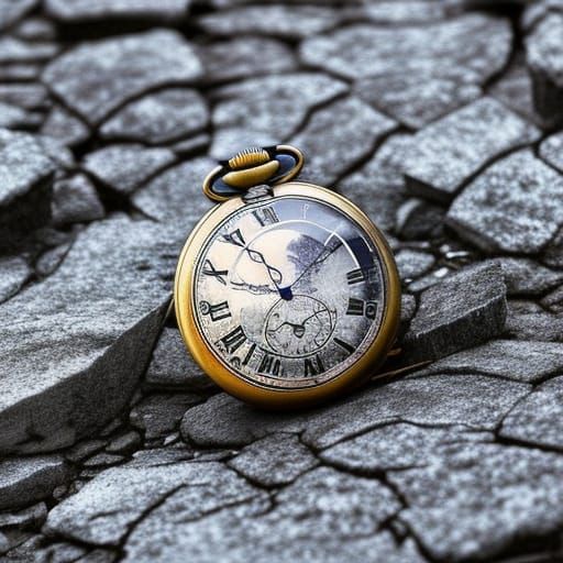 Broken Time - AI Generated Artwork - NightCafe Creator