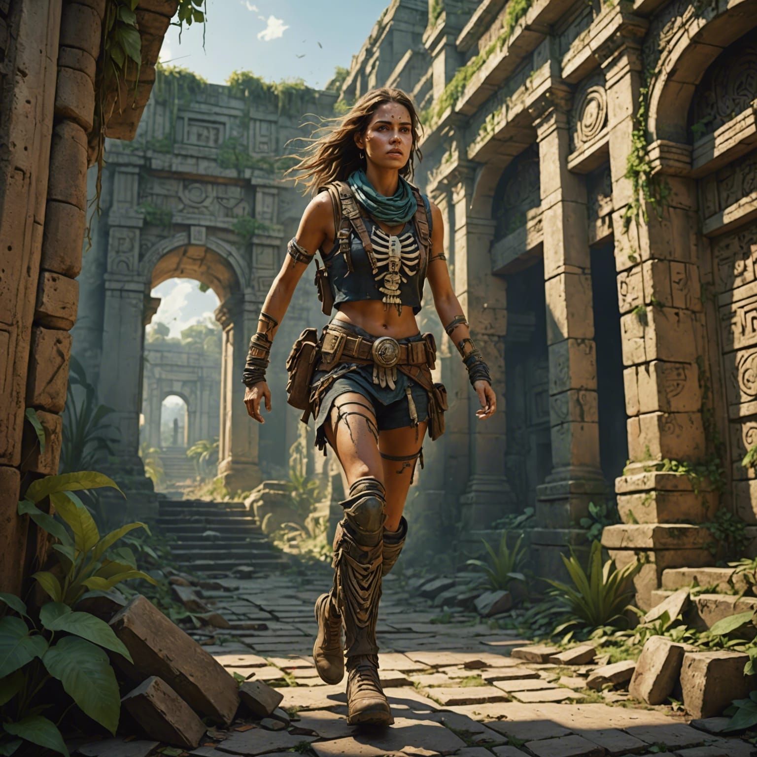 Unflinching Resolve - AI Generated Artwork - NightCafe Creator