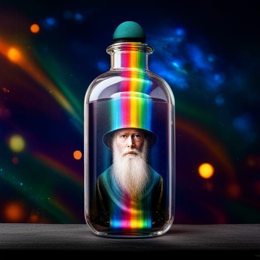 A 275 Year Old Wizard Eternally Spellbound And Trapped By His Own Incantation - AI Generated ...