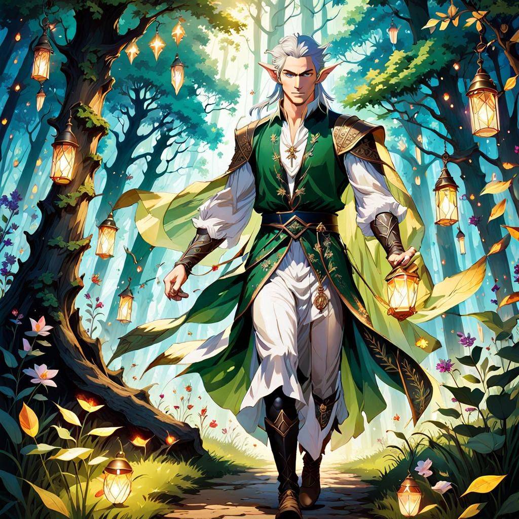 Elf 10 - AI Generated Artwork - NightCafe Creator