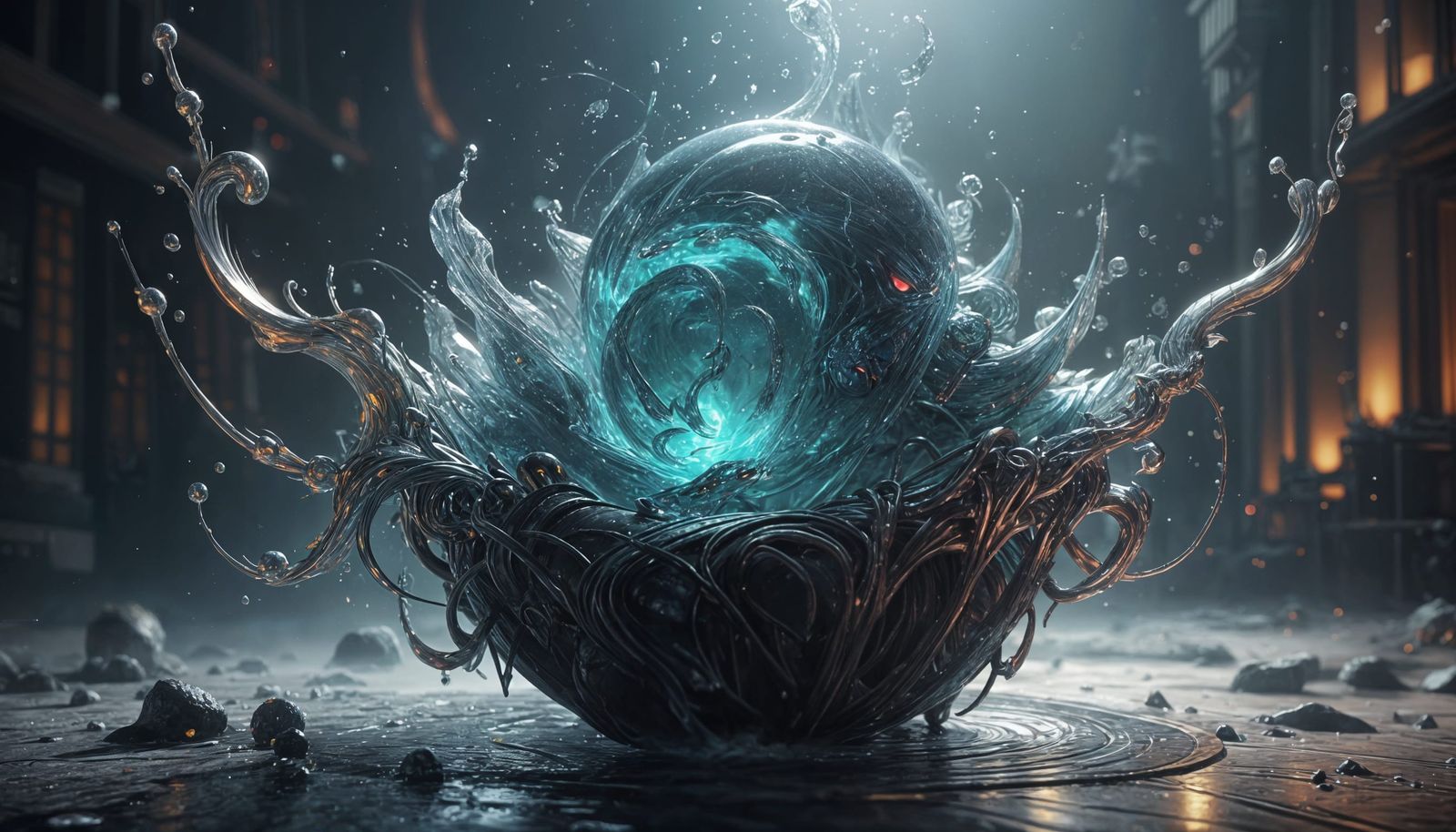 deadly poison - Deadly, Iridescent Elixir in Cyberpunk Anime...