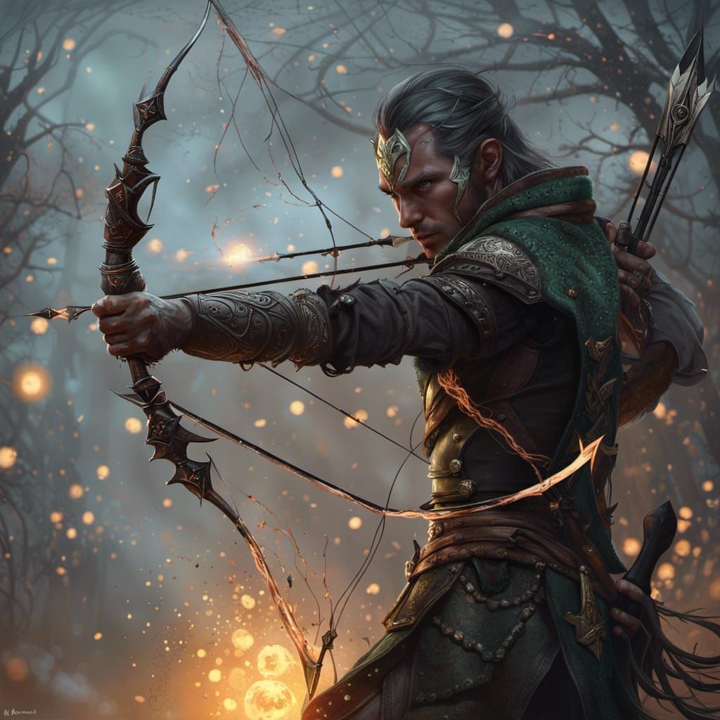 The Archer - AI Generated Artwork - NightCafe Creator