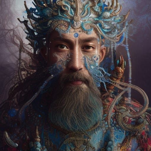 Elemental Wizard - AI Generated Artwork - NightCafe Creator