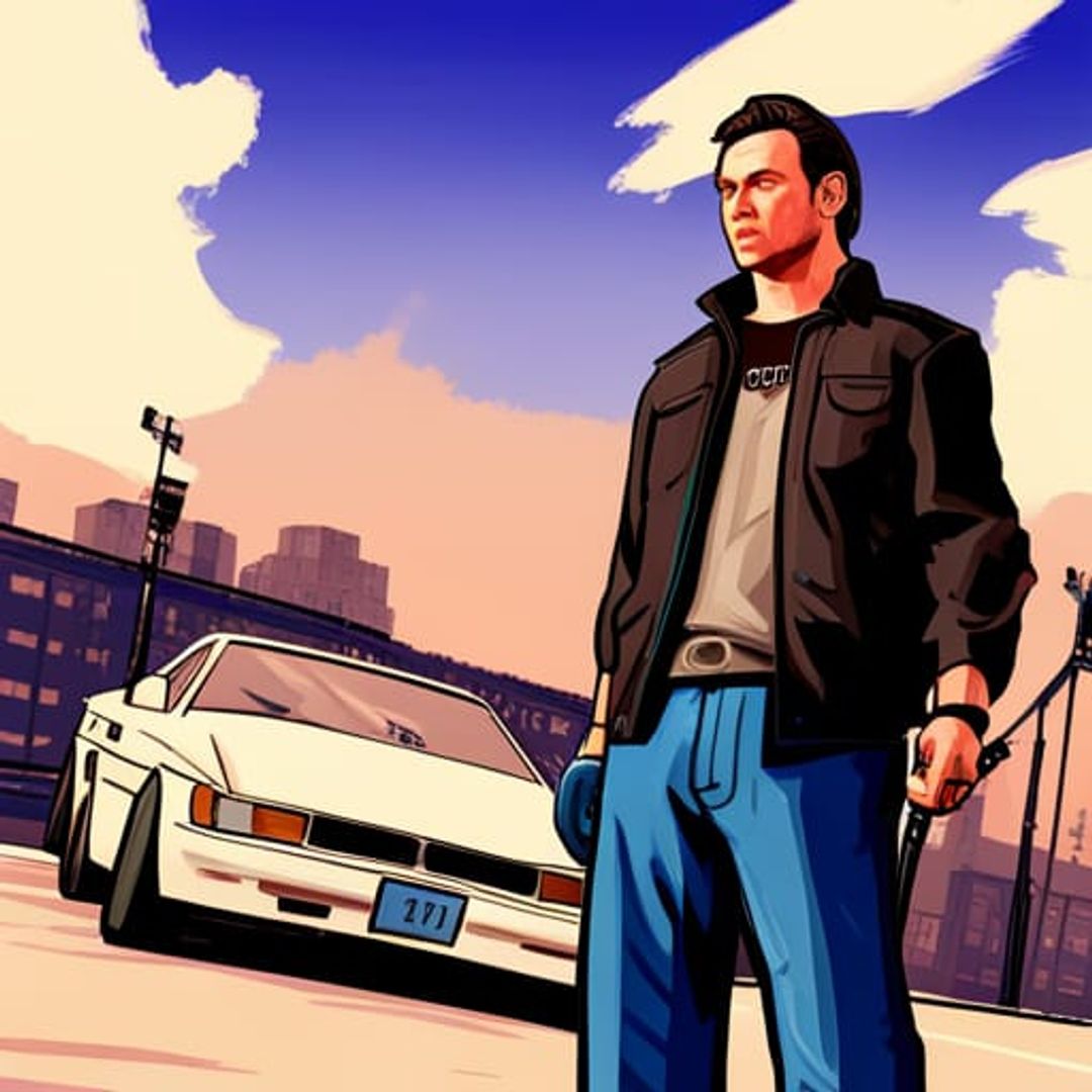 GTA 3 ART STYLE - AI Generated Artwork - NightCafe Creator