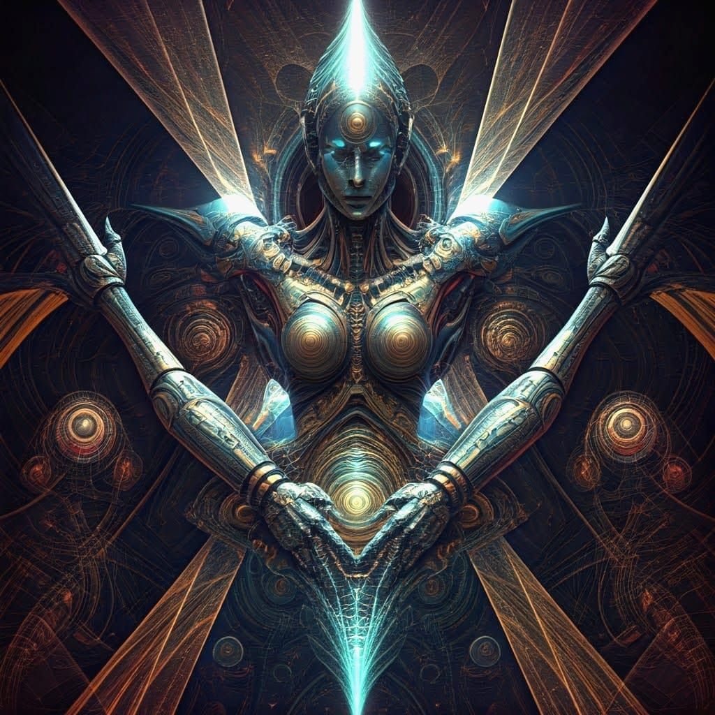 Ohm Shanti - Neon Dreamscape with Self-Transforming Machine ...