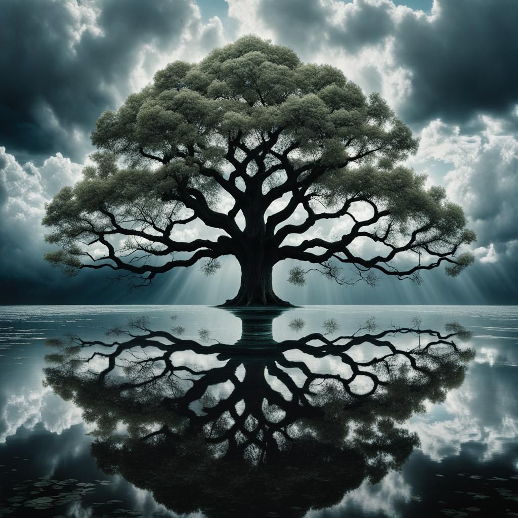 Reflections! - AI Generated Artwork - NightCafe Creator