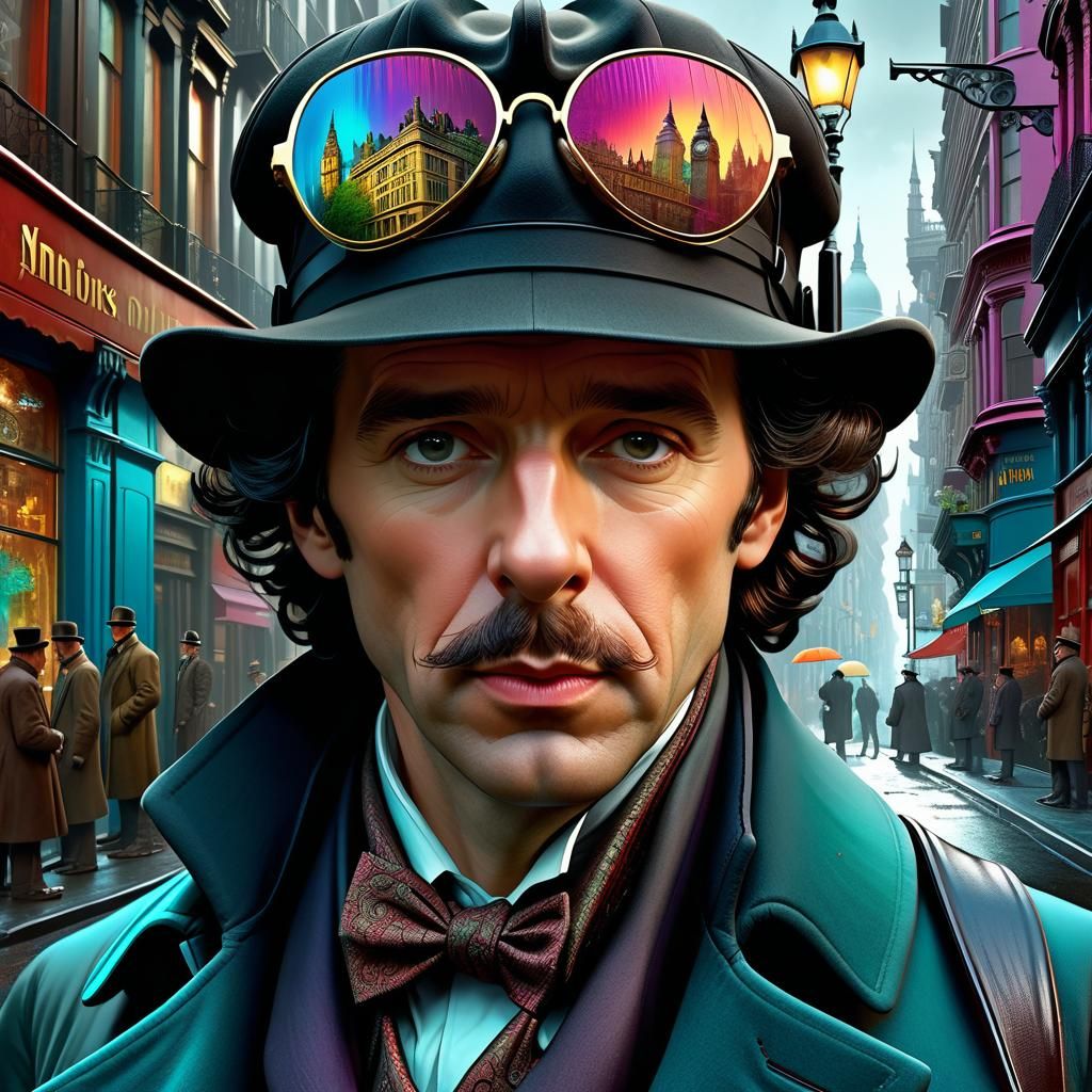 Sherlock Holmes - AI Generated Artwork - NightCafe Creator