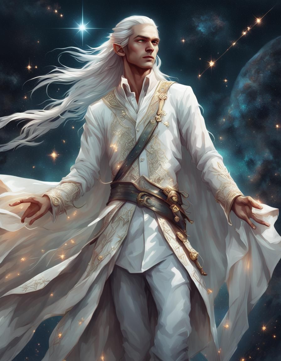 Star elf - AI Generated Artwork - NightCafe Creator