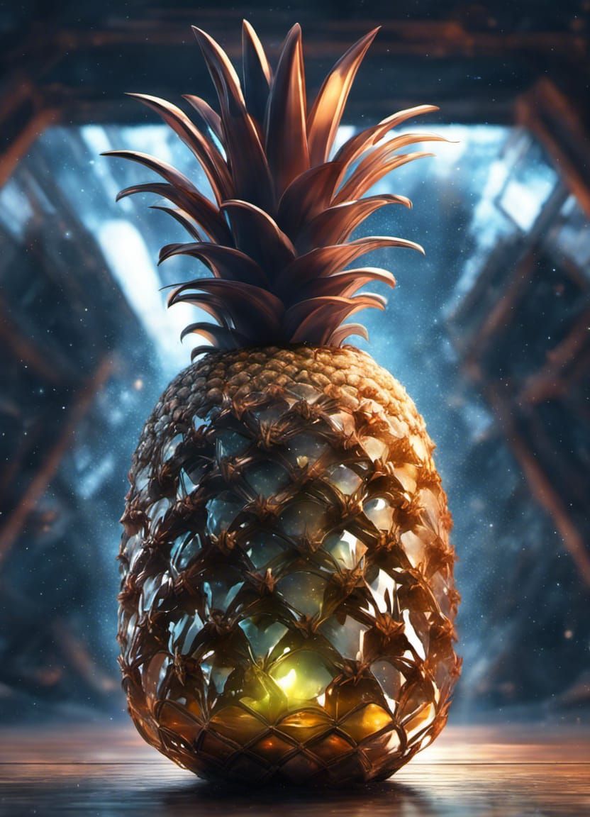 Pineapple 2 - AI Generated Artwork - NightCafe Creator