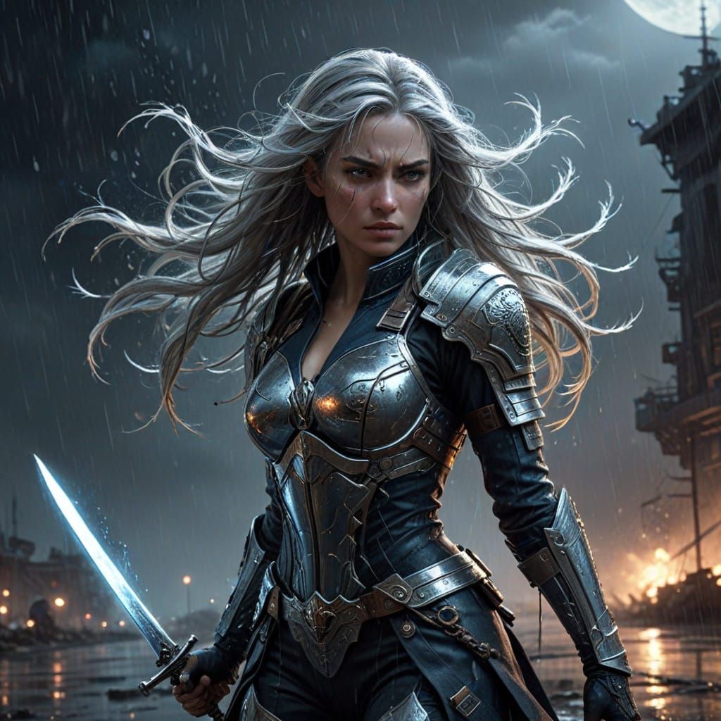 Beautiful lady in armour - Beautiful lady in armour