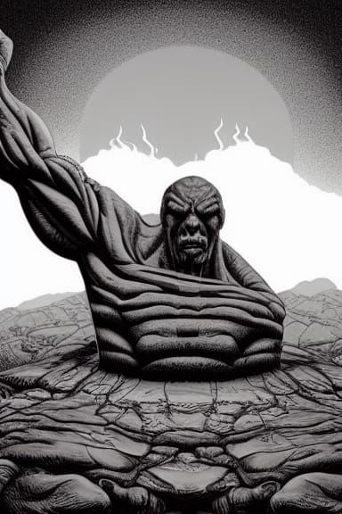 OGRÈMOCH, PRINCE OF ELEMENTAL EVIL, LORD OF EARTH - AI Generated ...