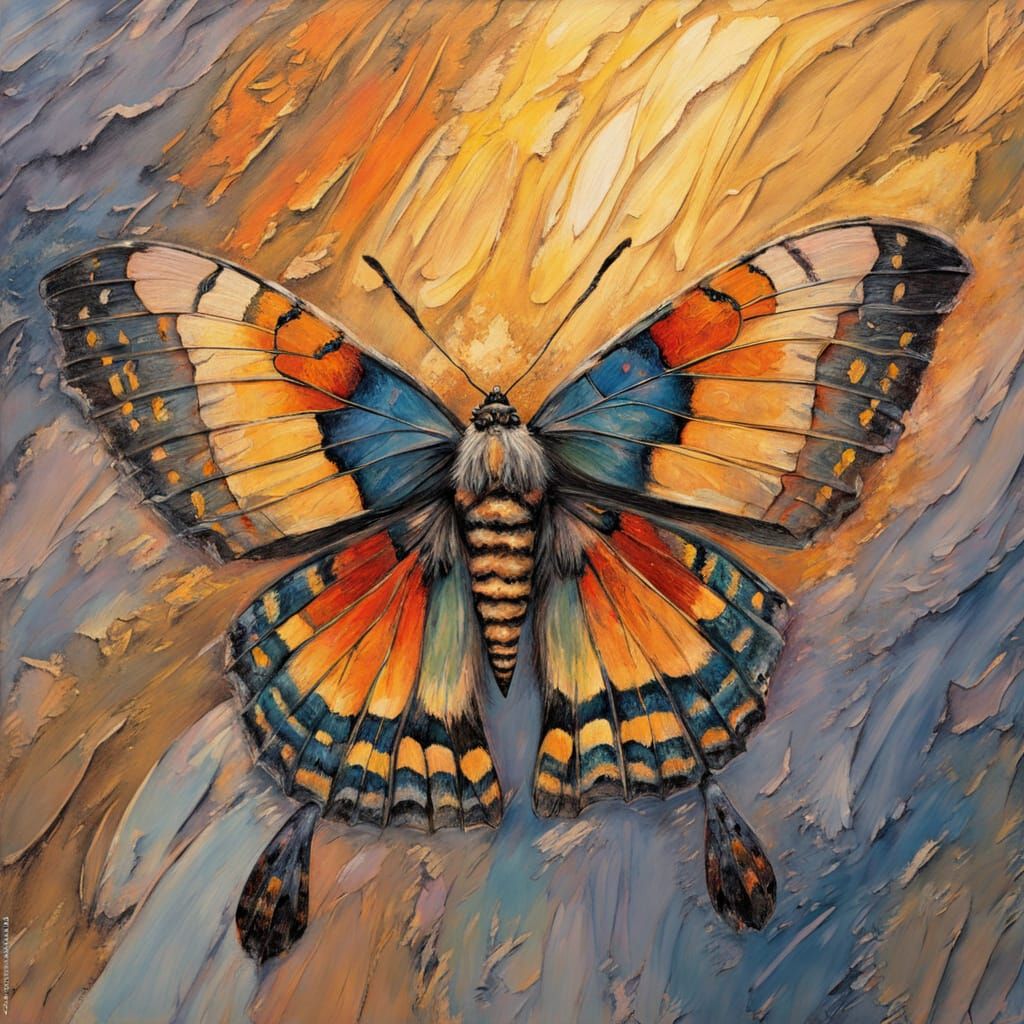 Portrait of a Moth - Portrait of a Moth