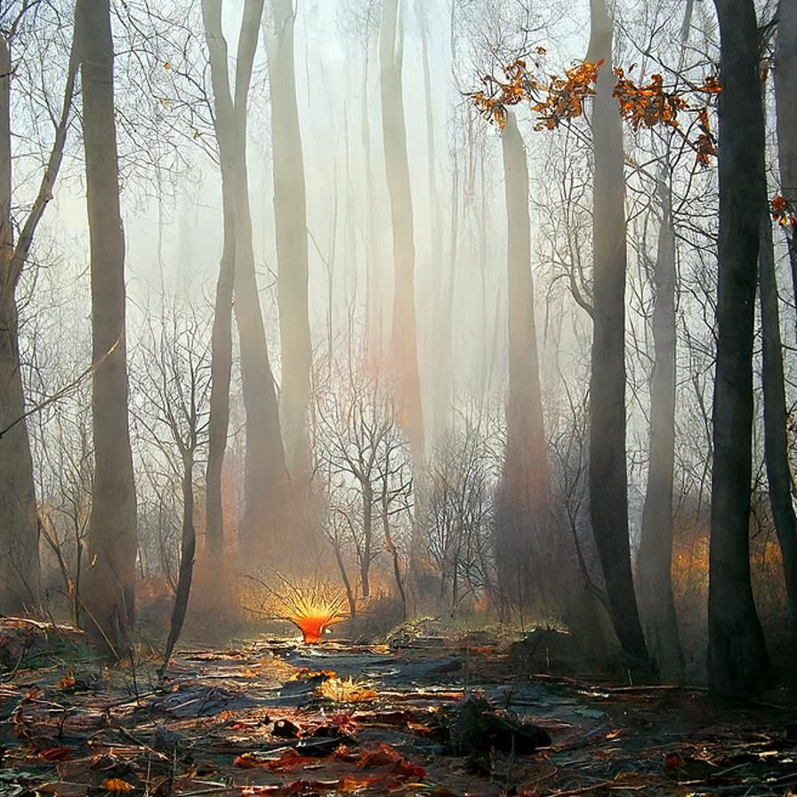 Pale Autumn - AI Generated Artwork - NightCafe Creator