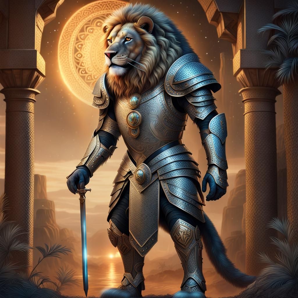 A lion - AI Generated Artwork - NightCafe Creator