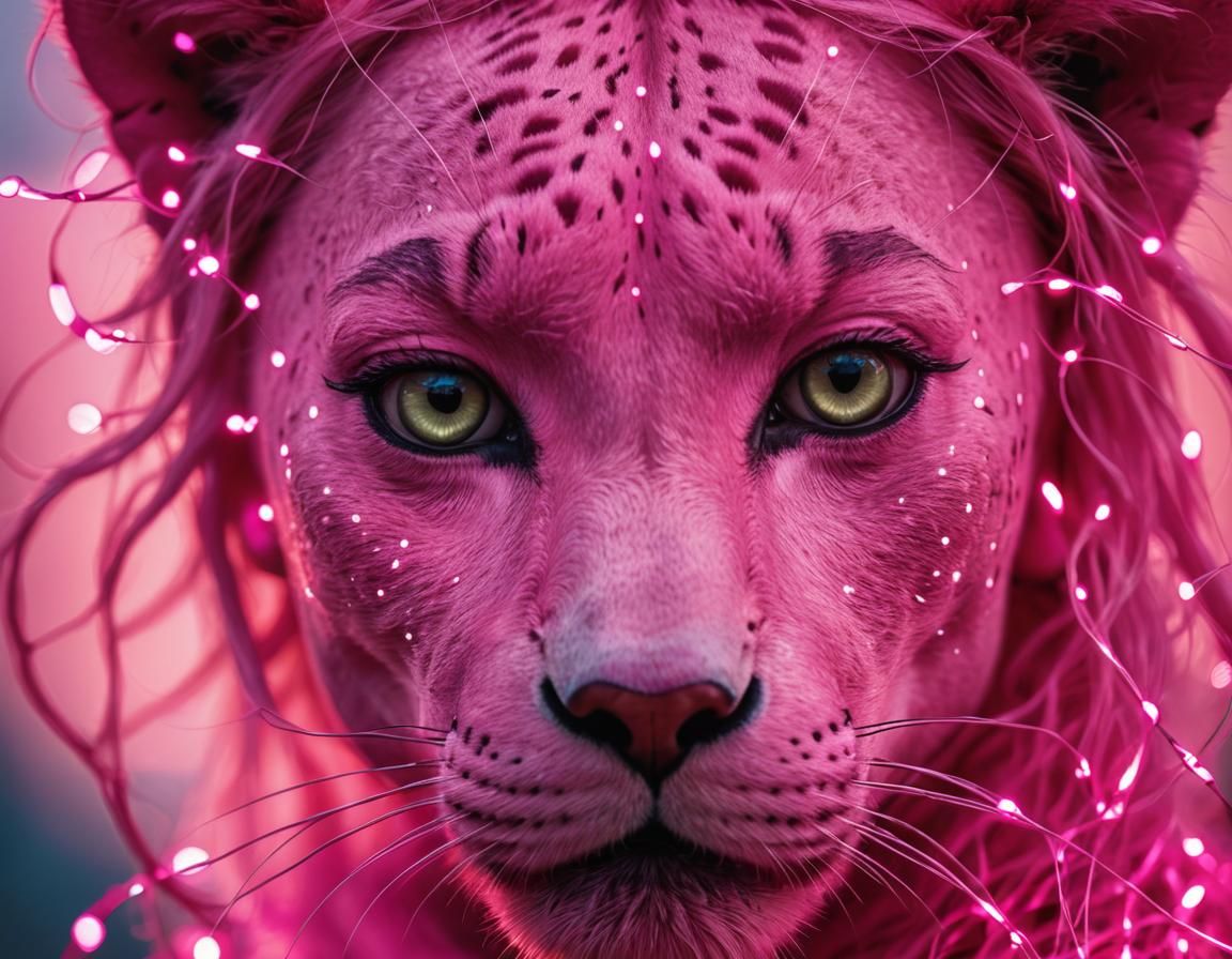 she is pink - AI Generated Artwork - NightCafe Creator